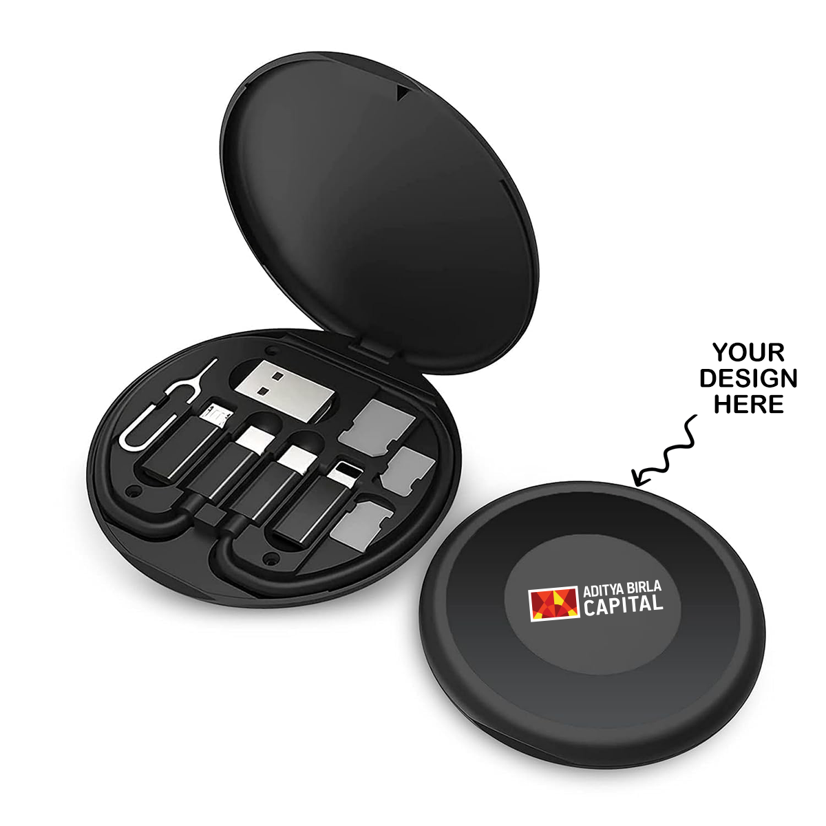 Buy Personalized Multipurpose Mini Pocket Data Cable Set - For ...